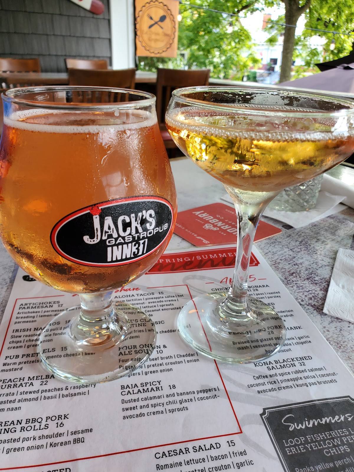 Menu at The Goose Kitchen + Bar by Jack's GastroPub, Kingsville