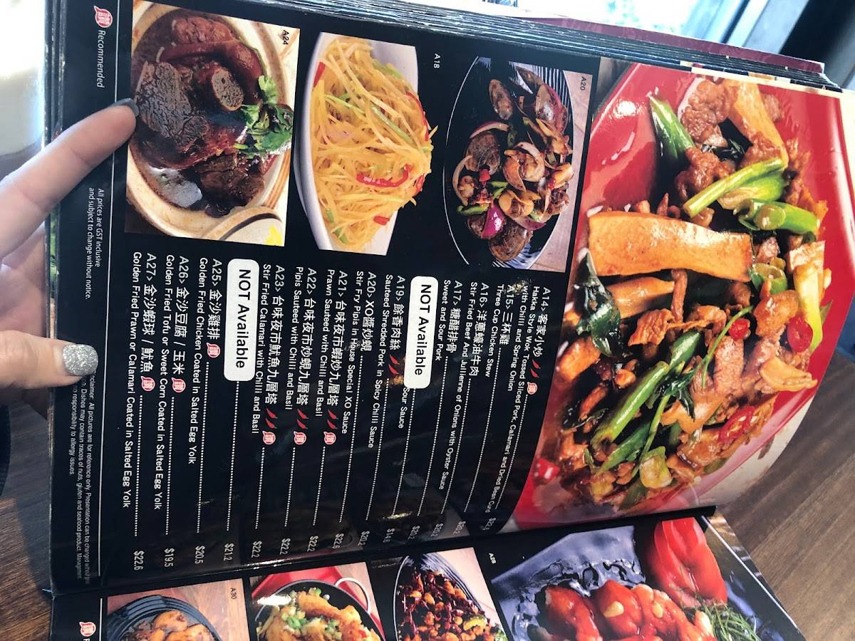 Menu at Kitchen Republik, Box Hill