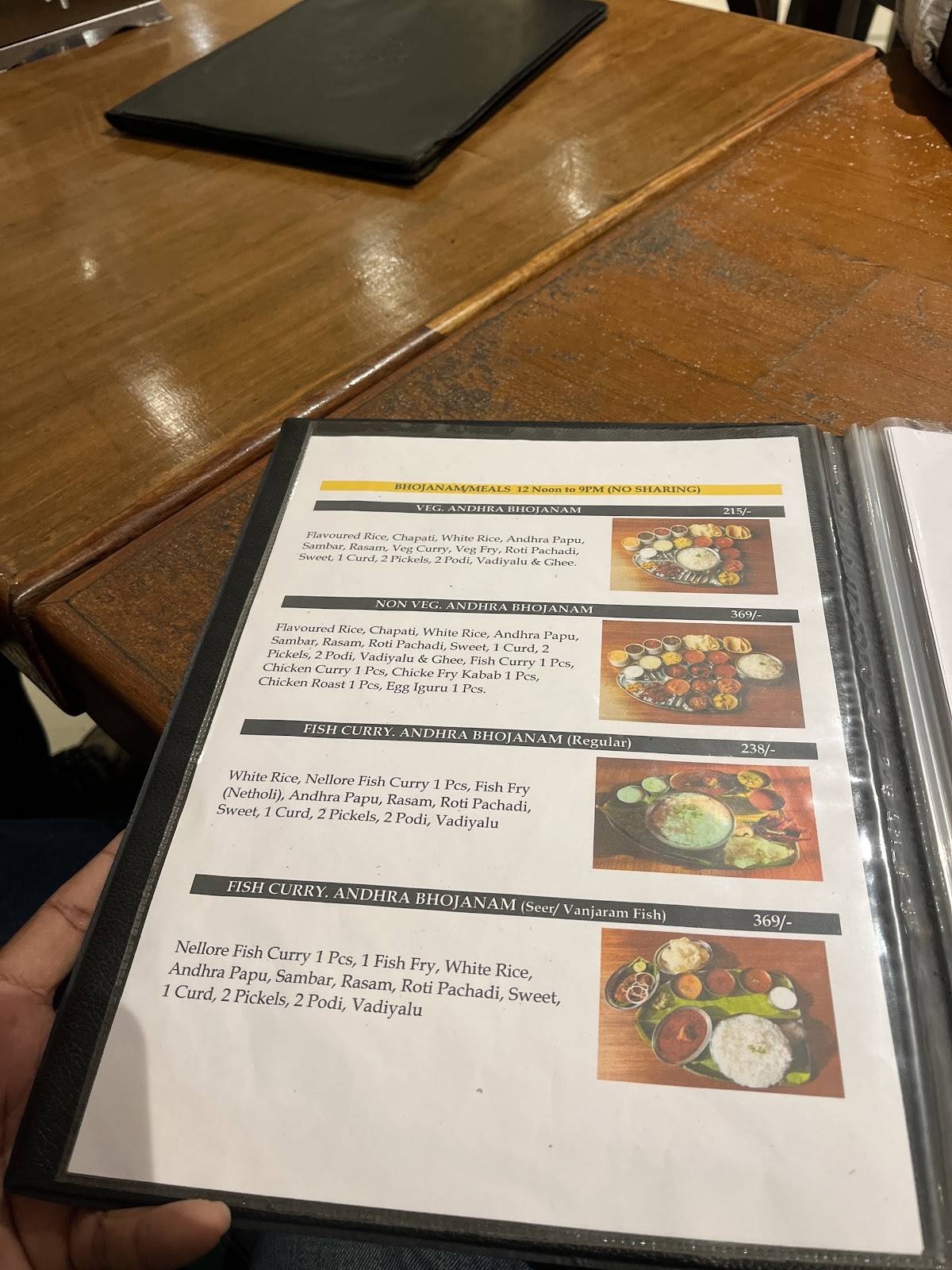 Menu at Andhra Kaaram - Taste The Tradition "Authentic Andhra Food ...