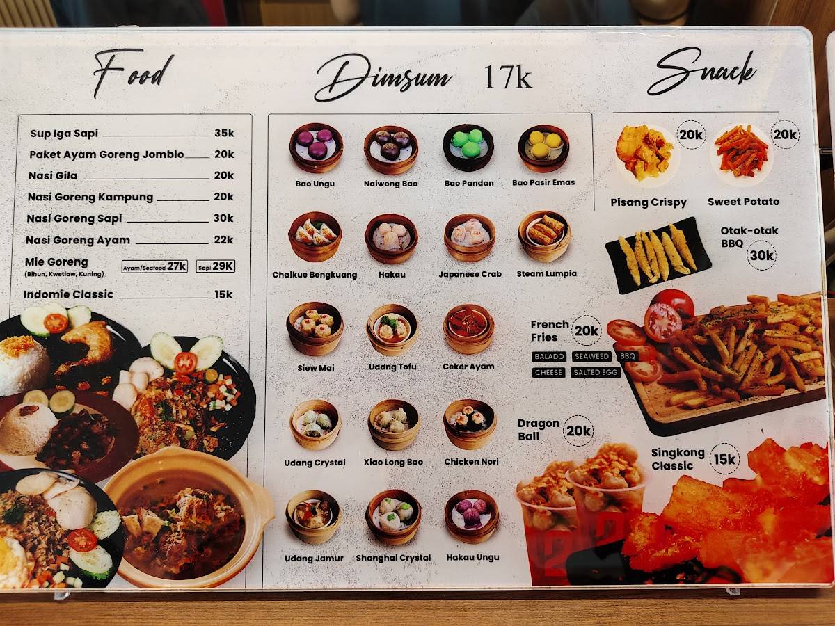 Menu at Kopi Nomor Dua (NORDU Coffee & Eatery), Pontianak