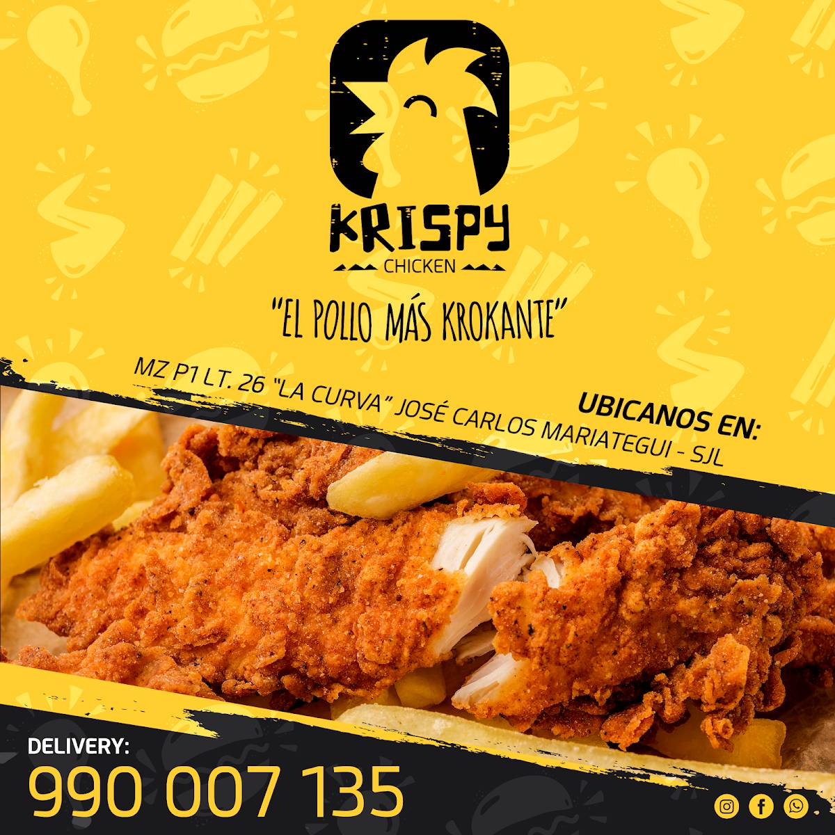 Menu at Krispy Chicken restaurant, Túxpam de Rodríguez Cano