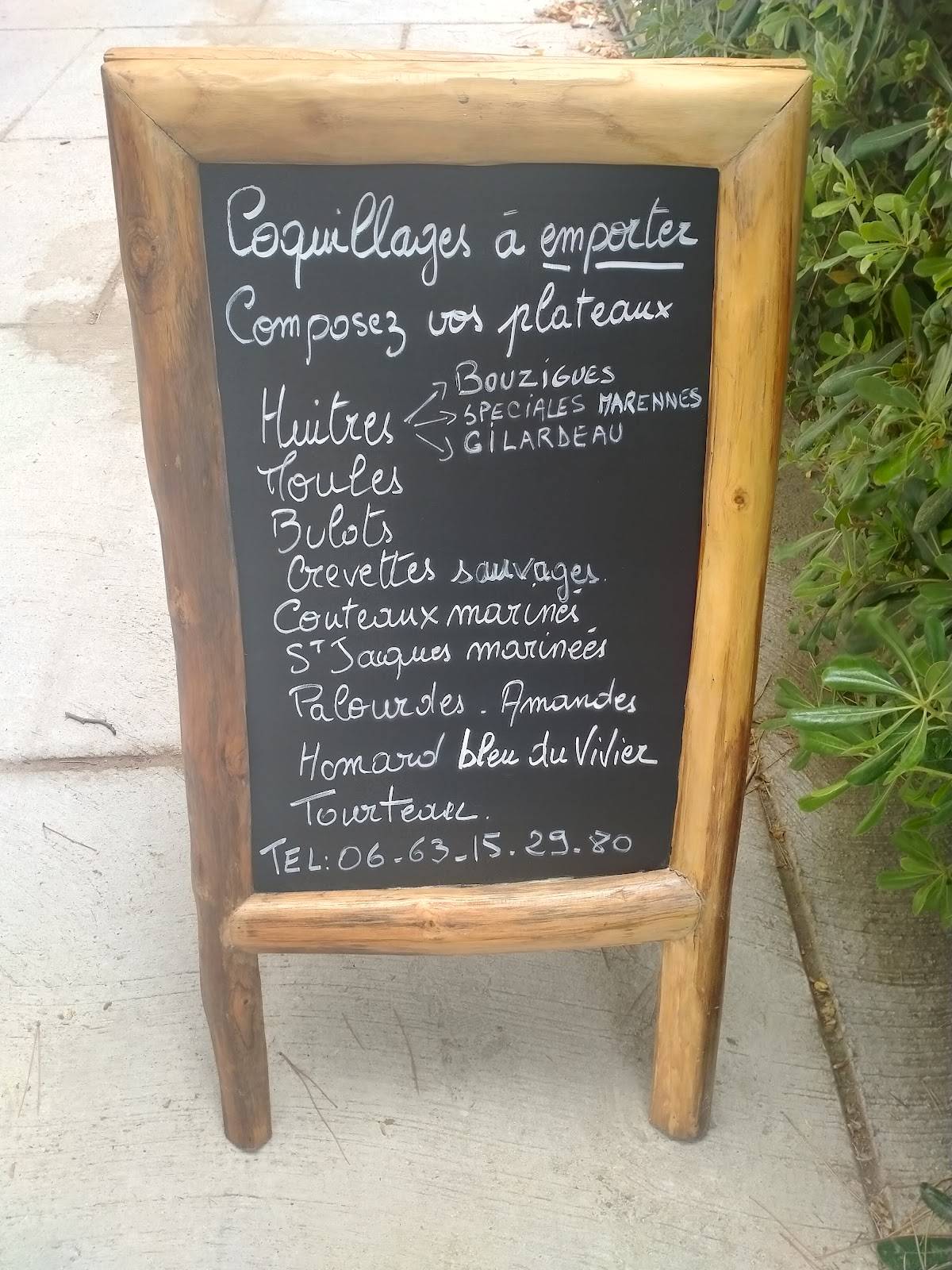 Menu au L Ecaille restaurant, La Grande-Motte