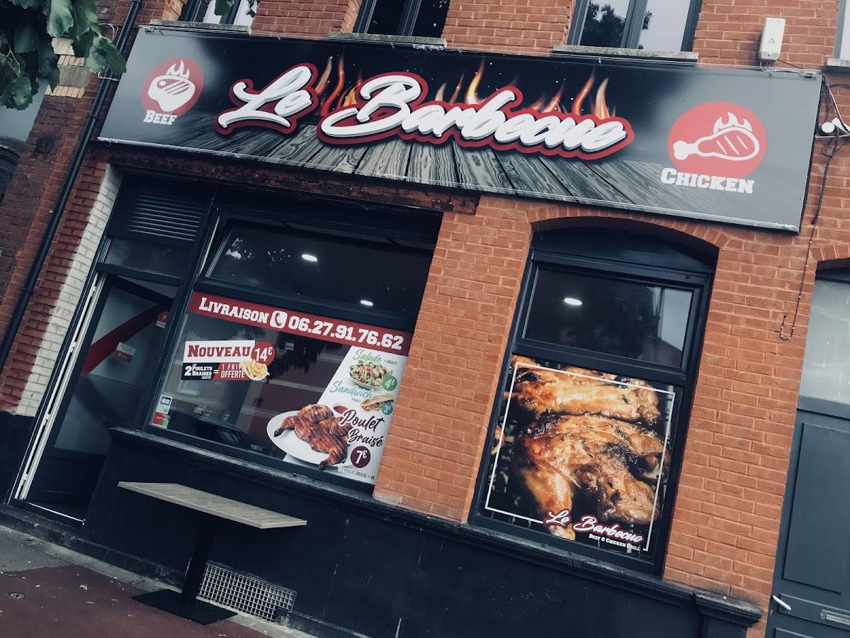 Menu au LE BARBECUE, Roubaix