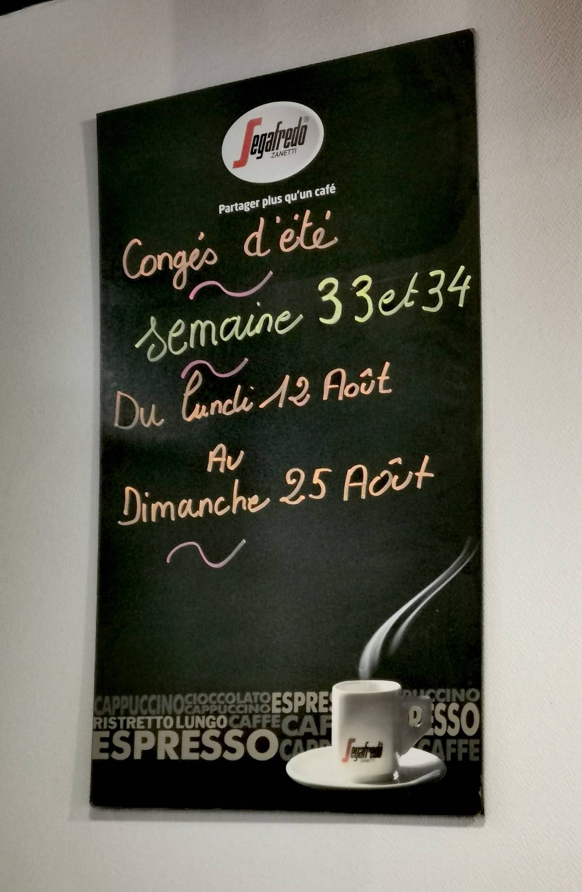Menu at L'Oasis restaurant routier, Saint-Jean-de-Beugné