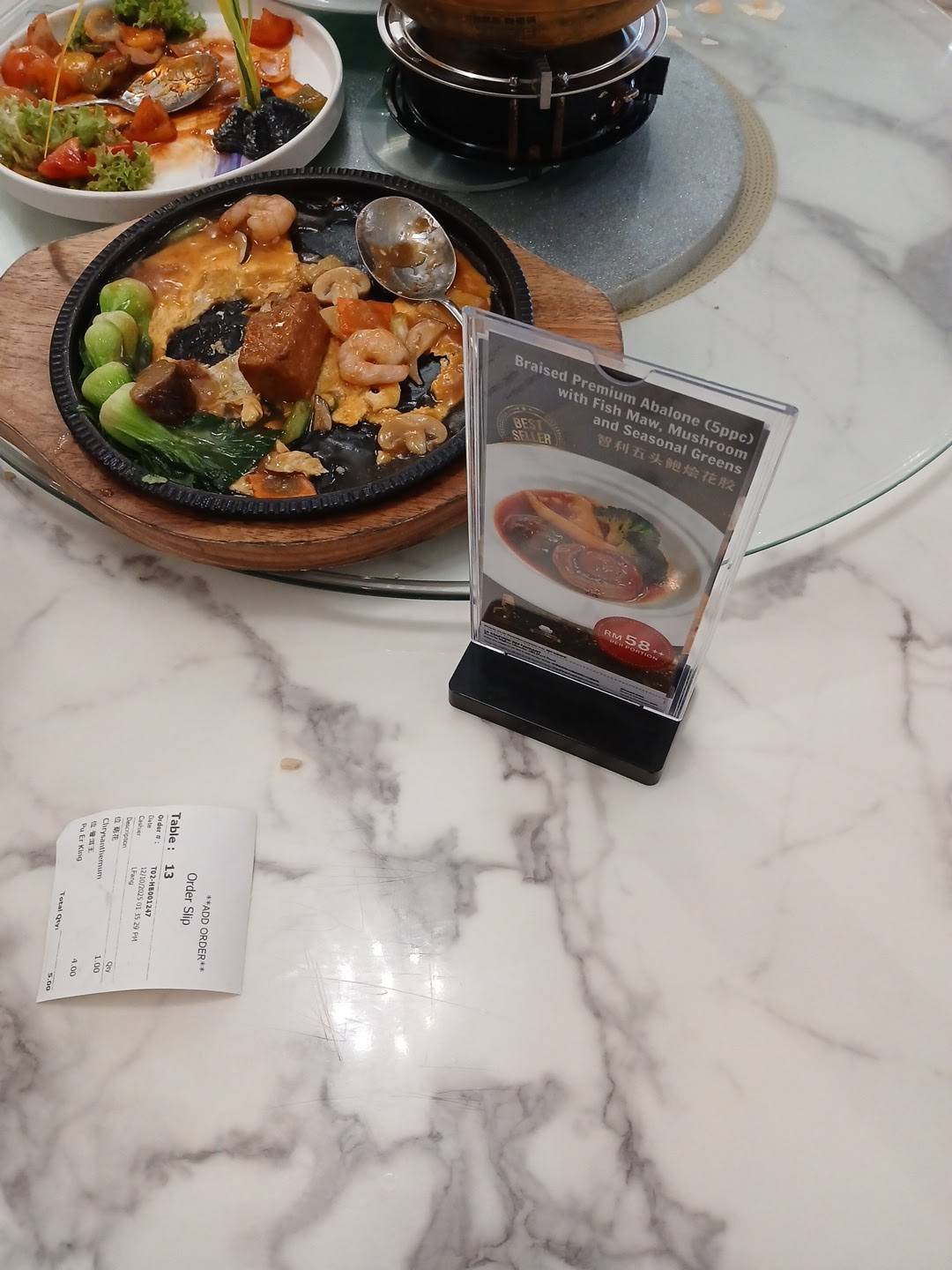 Menu at LS Seafood Restaurant, Johor Bahru, Lot G-09A & FF-05