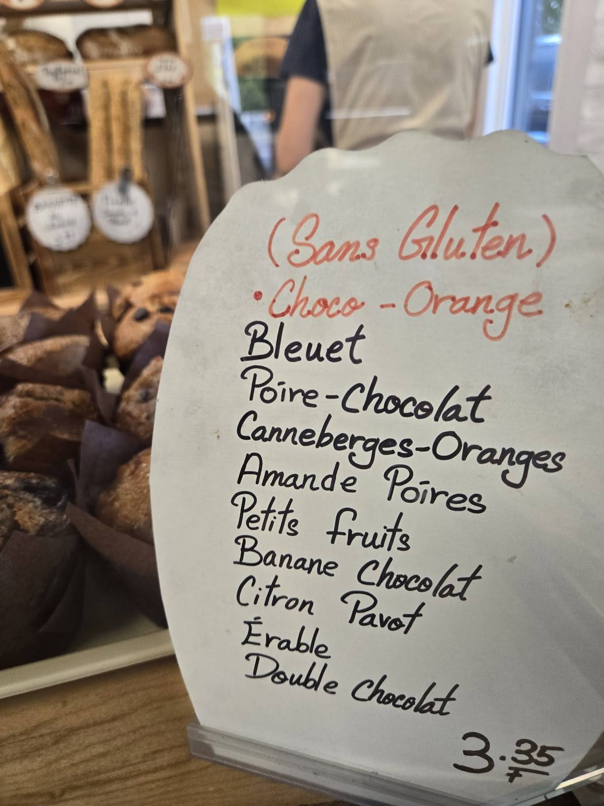 Menu au La Balade des Douceurs café, Gatineau, 126 Av. Gatineau