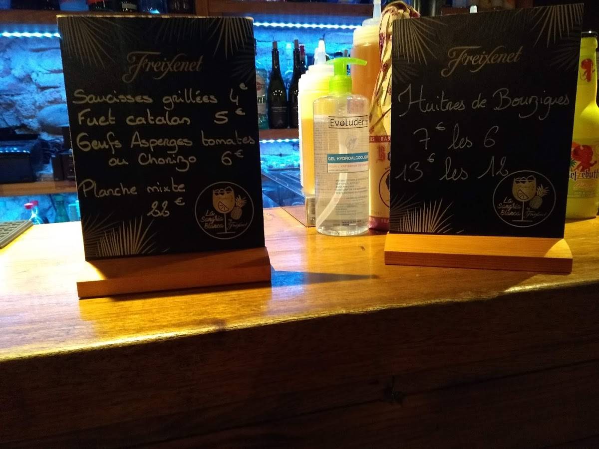 Menu au La GUARIDA pub et bar, Perpignan