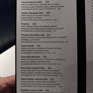 Menu at Ladera Grill pub & bar, Morgan Hill