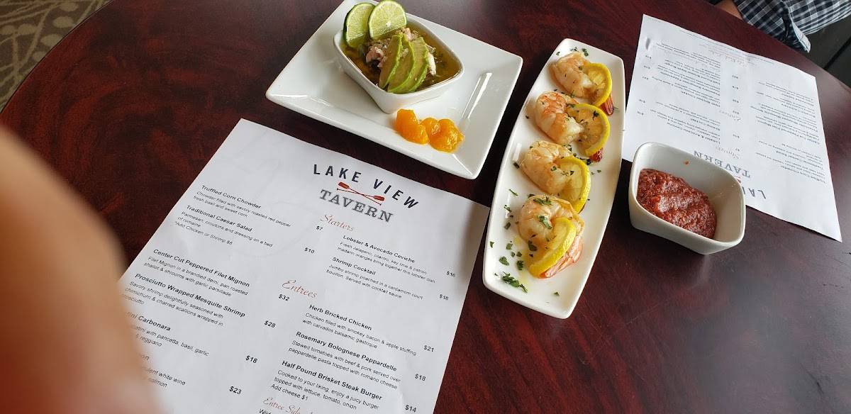 Menu at Lake View Grill restaurant, Lake Harmony, Split Rock Lodge