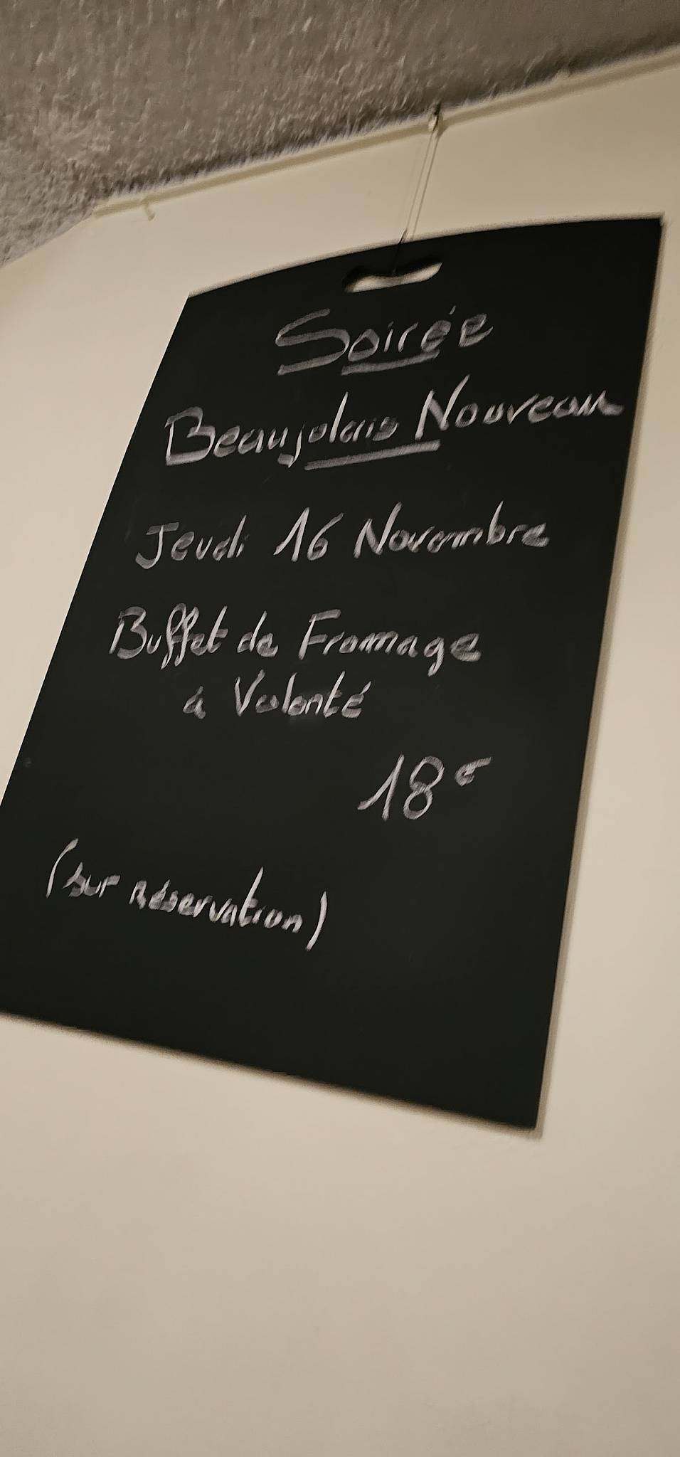 Speisekarte von Le Bistrot Am Fräschepull pub & Bar, Schengen, Rue ...