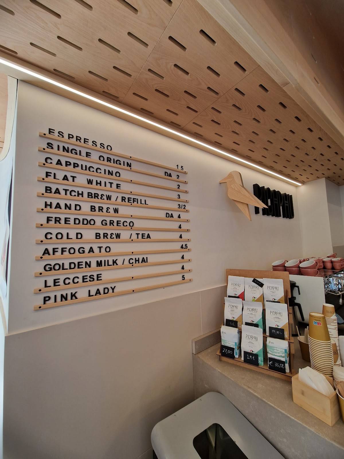 Menu da Le Levain Café caffè bar, Roma