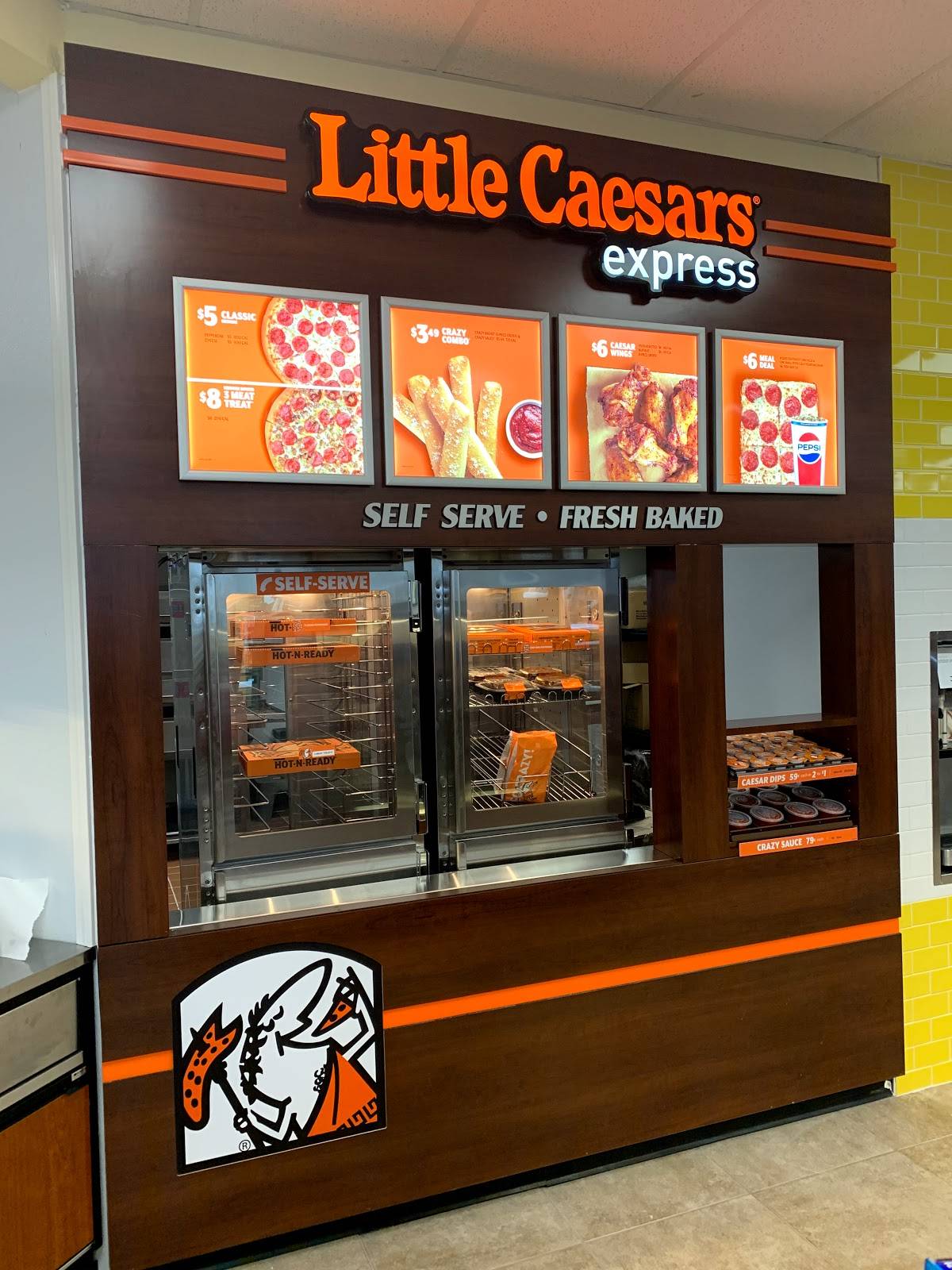Menu at Little Caesars Express pizzeria, Liberty Hill