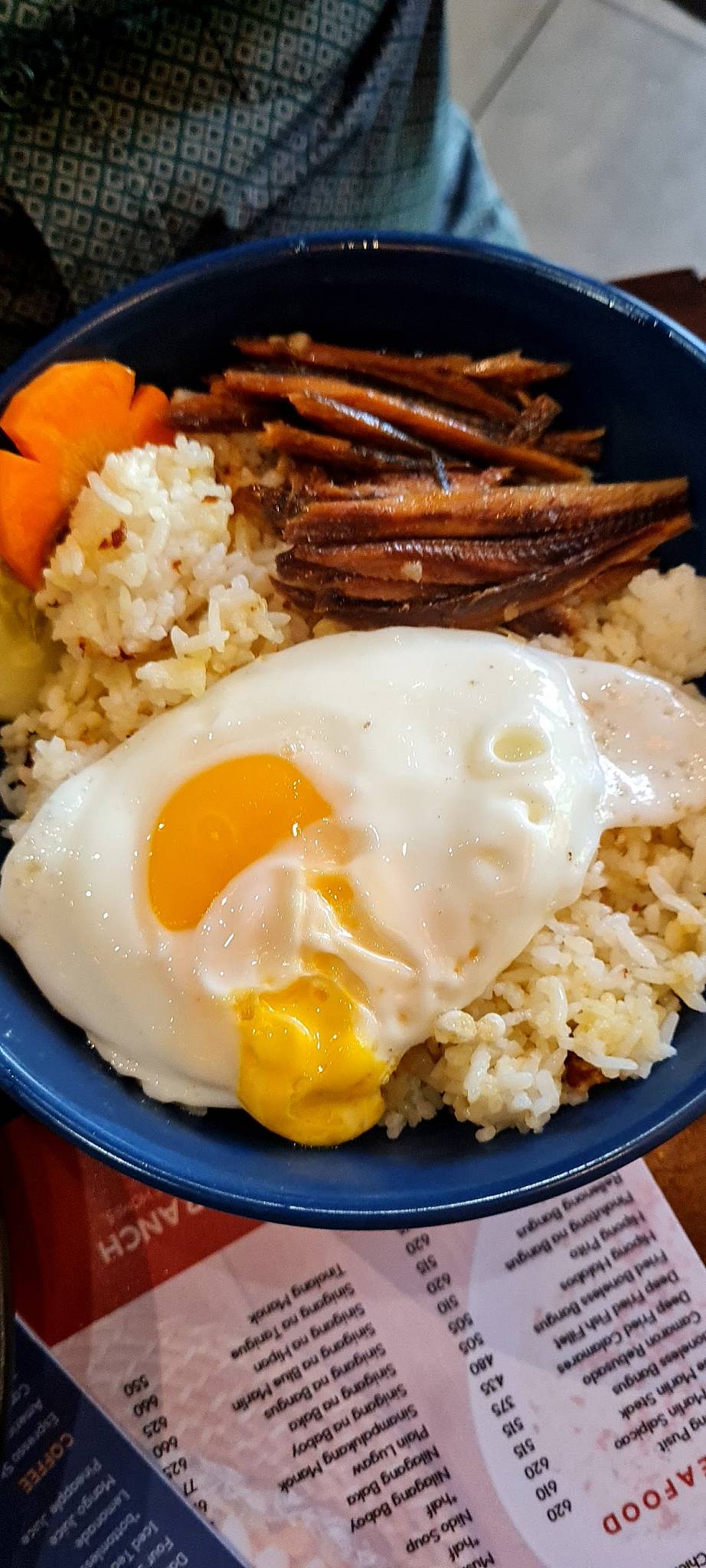 Menu at Little Quiapo desserts, Quezon City