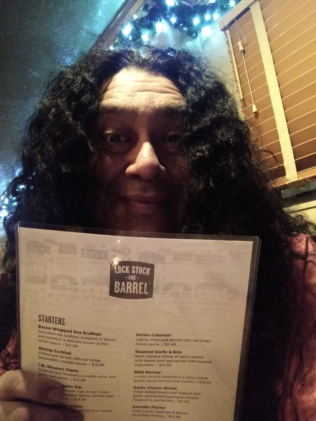 Menu at Lock Stock & Barrel, Boise