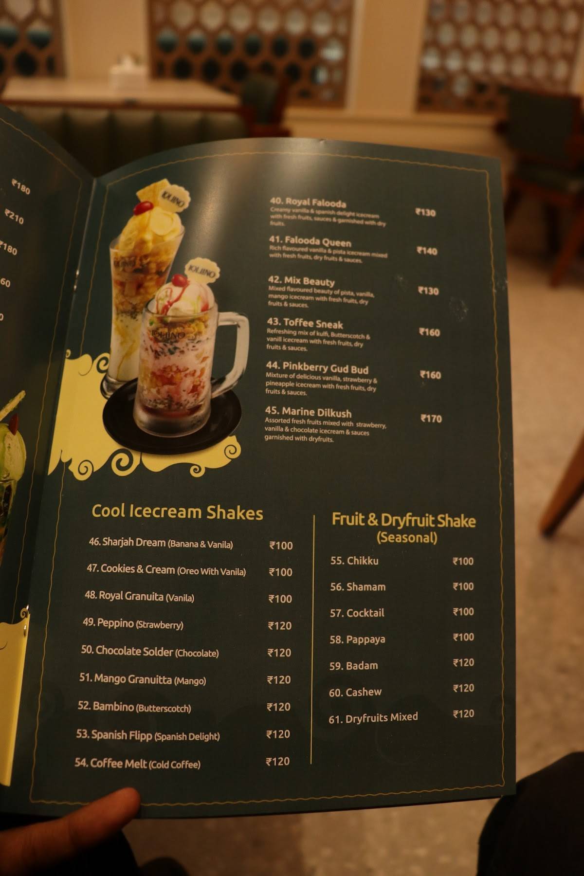 Menu at Lollino cafe Payyanur, Payyanur