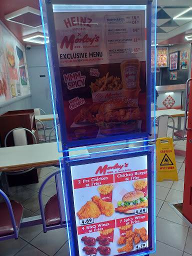 Menu at Morley's Fried Chicken South Norwood restaurant, London, 9 High St