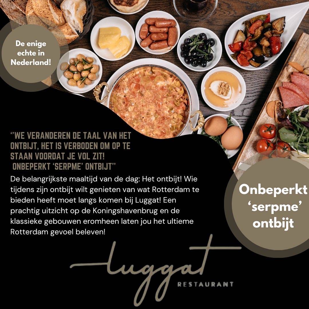 Speisekarte von Luggat, Rotterdam