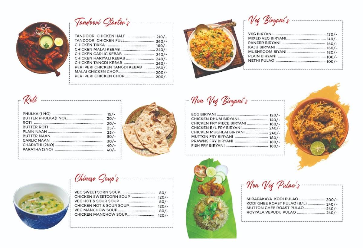 Menu at M GRILL HOT&FRESH, Hyderabad