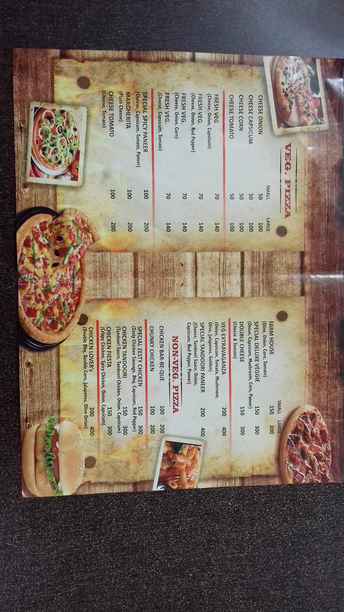 Menu at MA PIZZA POINT, New Delhi