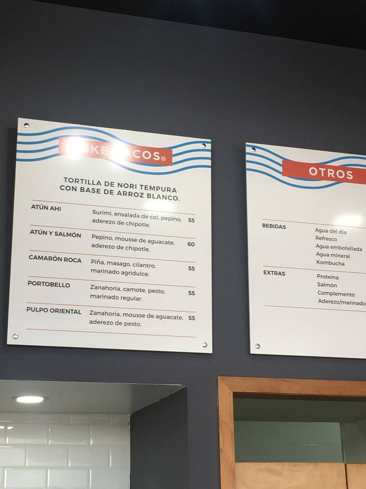 Carta del restaurante MARAKAI POKE - To Go (Otay), Tijuana