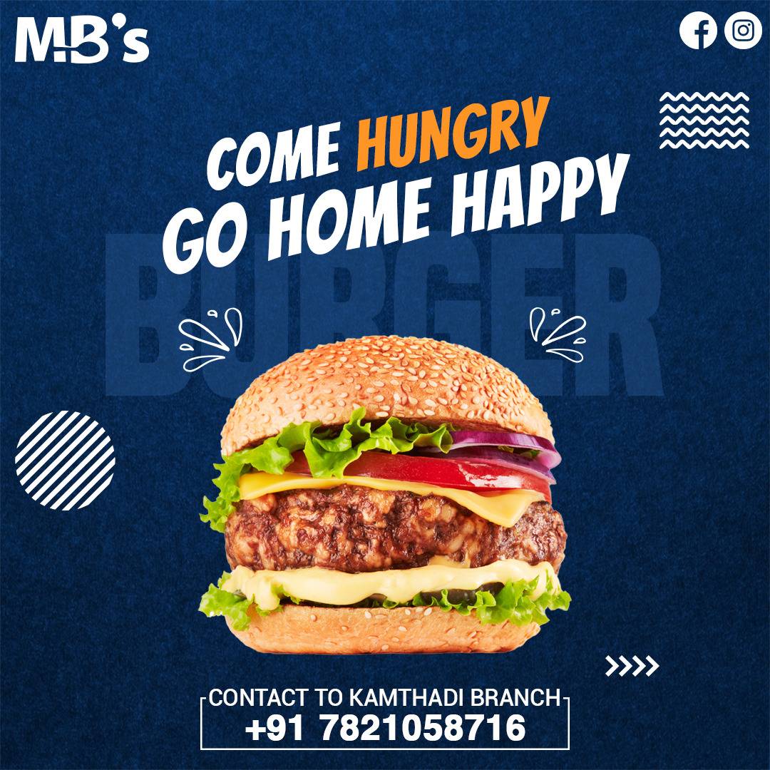 Menu at MB's Cafe Kamthadi, Kamthadi
