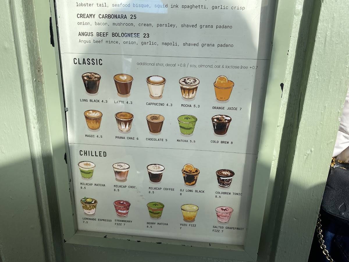 Menu at MCKINLY Eatery cafe, Balwyn