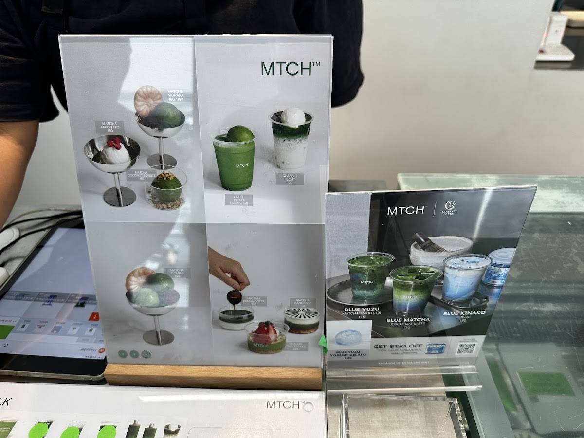 Menu at MTCH - Sukhumvit23 restaurant, Bangkok