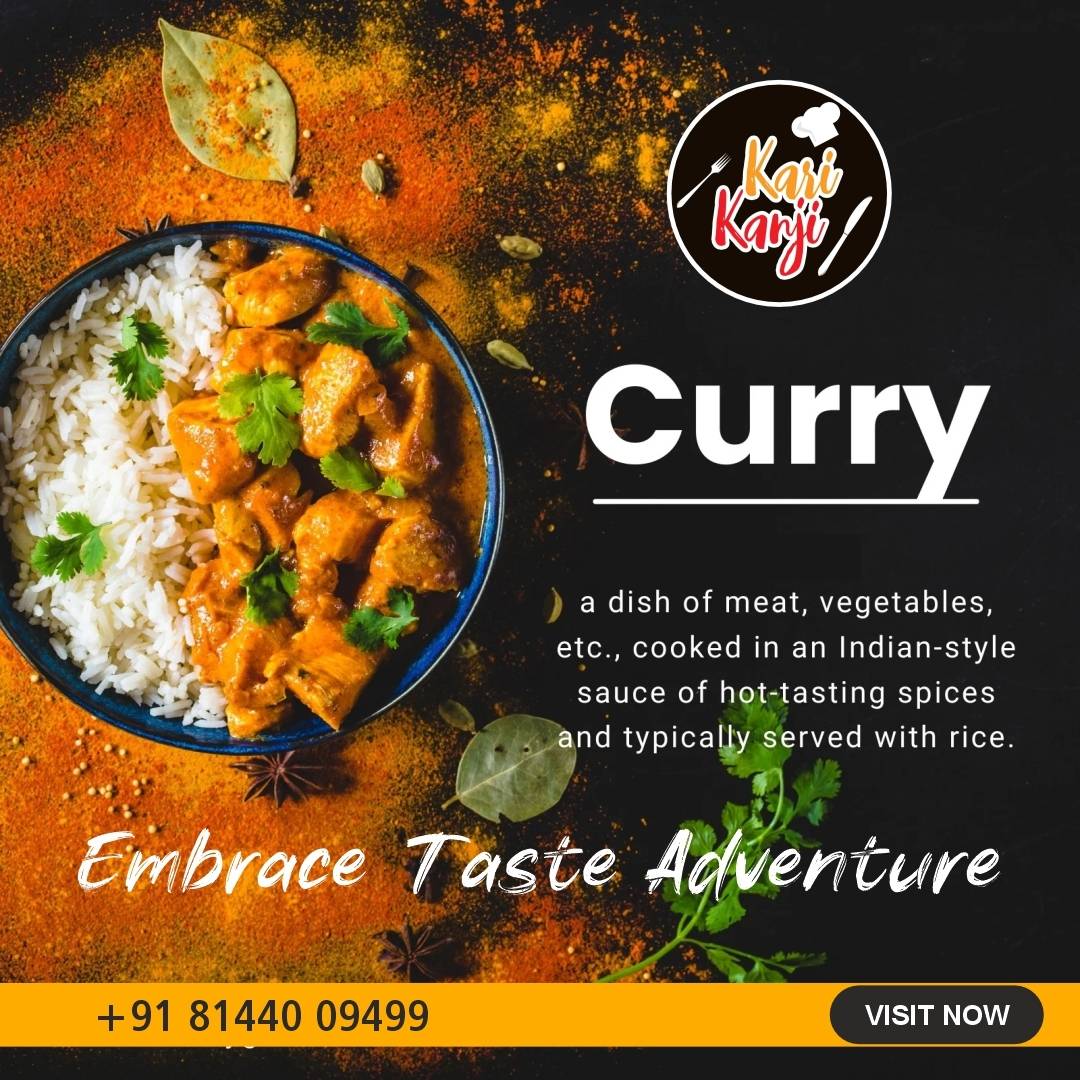 Menu at Kari Kanji, Madurai, 2