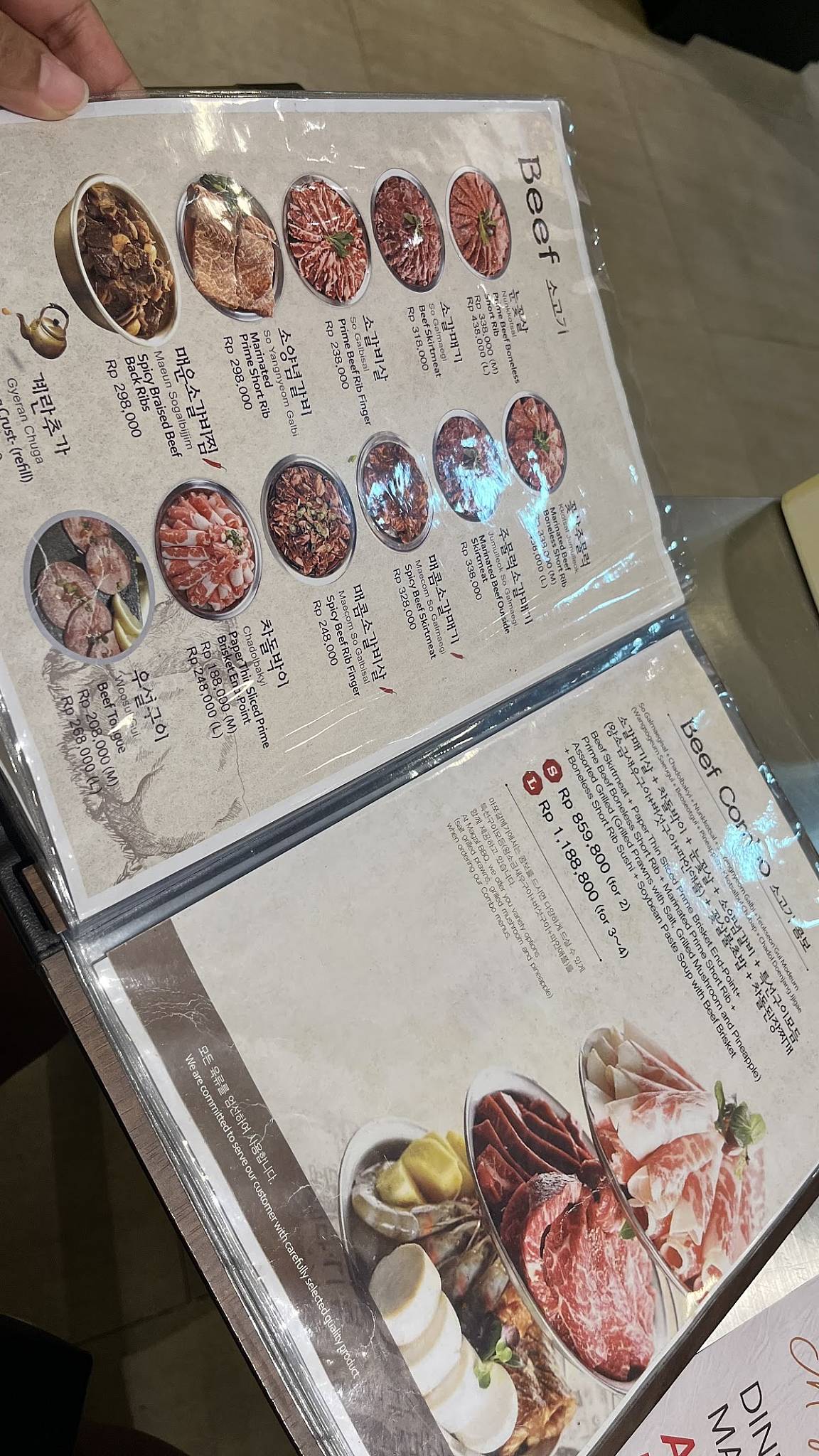 Carta de Magal Korean BBQ Kuningan City, South Jakarta