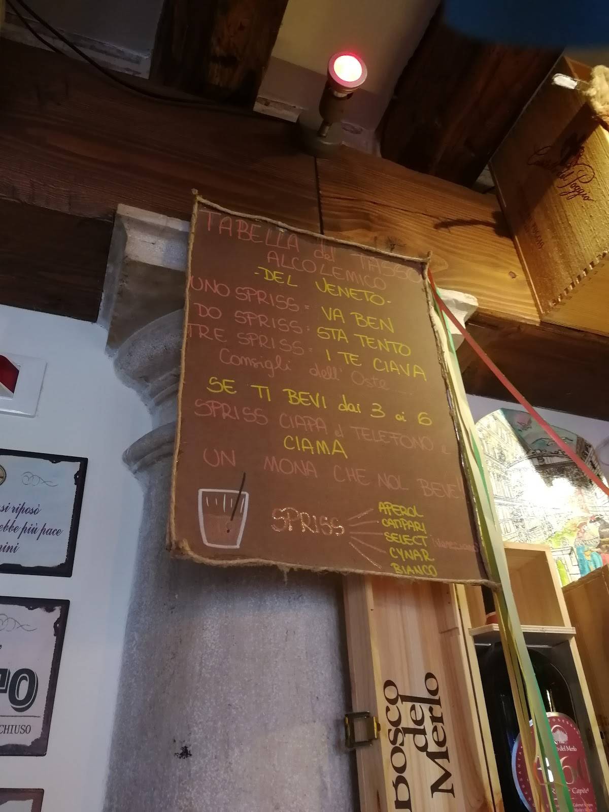 Speisekarte von Magna Bevi Tasi pub & Bar, Venedig