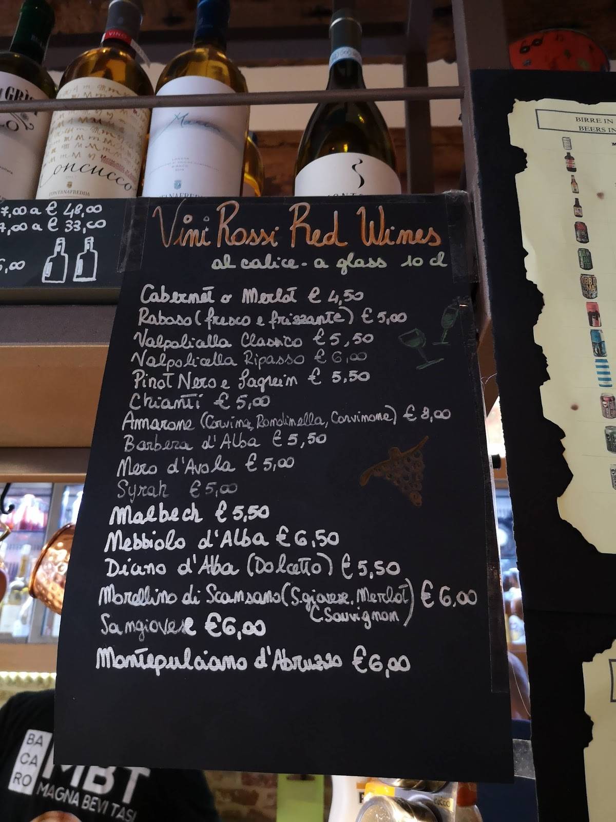 Speisekarte von Magna Bevi Tasi pub & Bar, Venedig