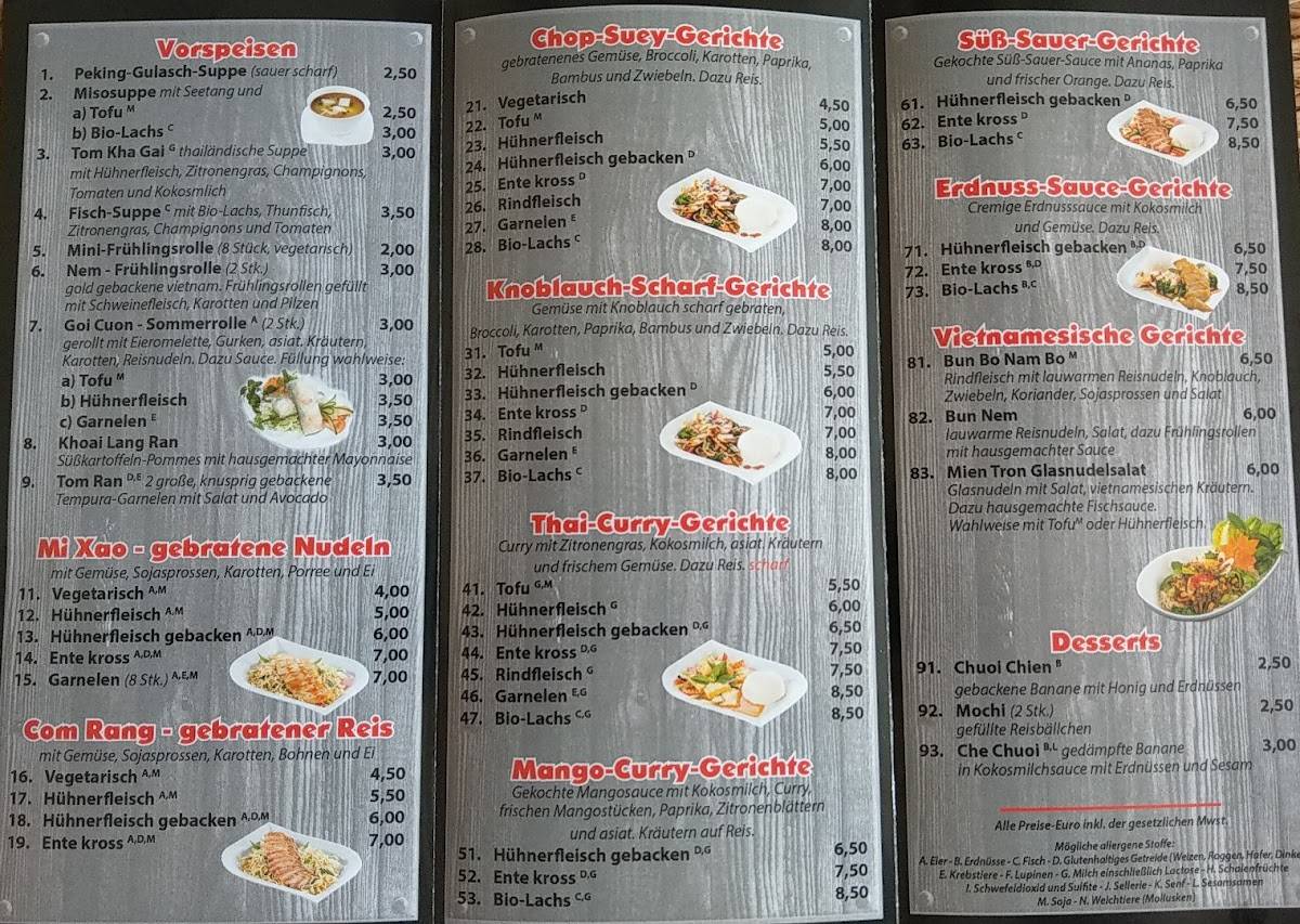 Menu at Mami’s - The Finest Asian Kitchen restaurant, Dessau-Roßlau
