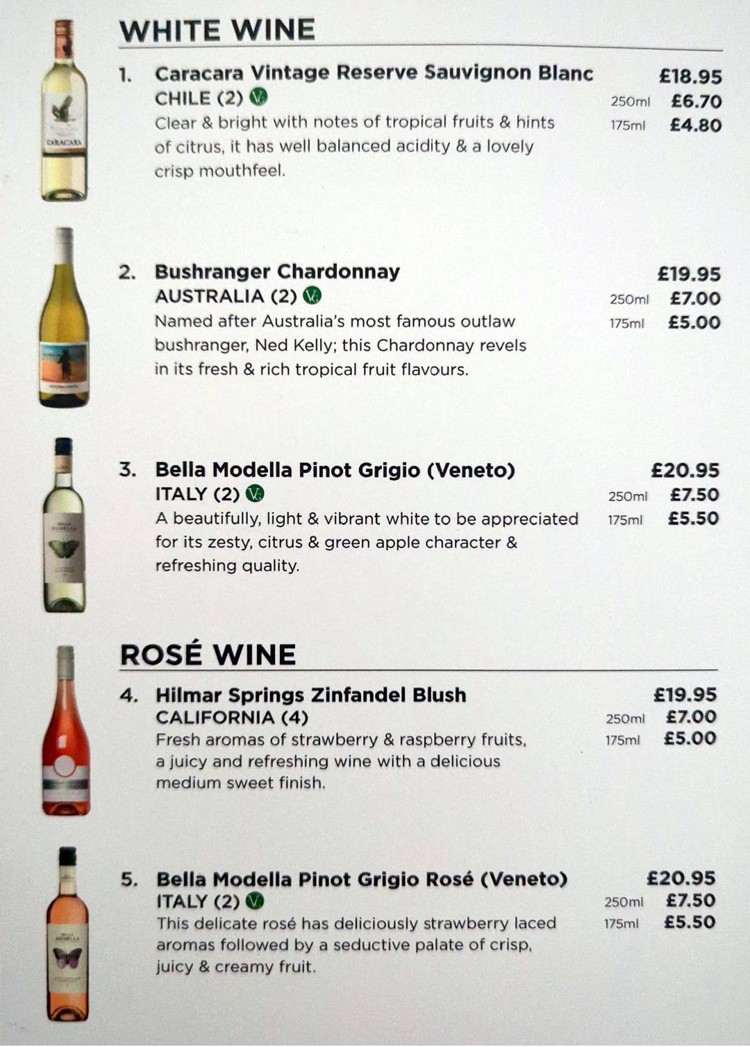 Menu at The Little Lock pub & bar, Marsden