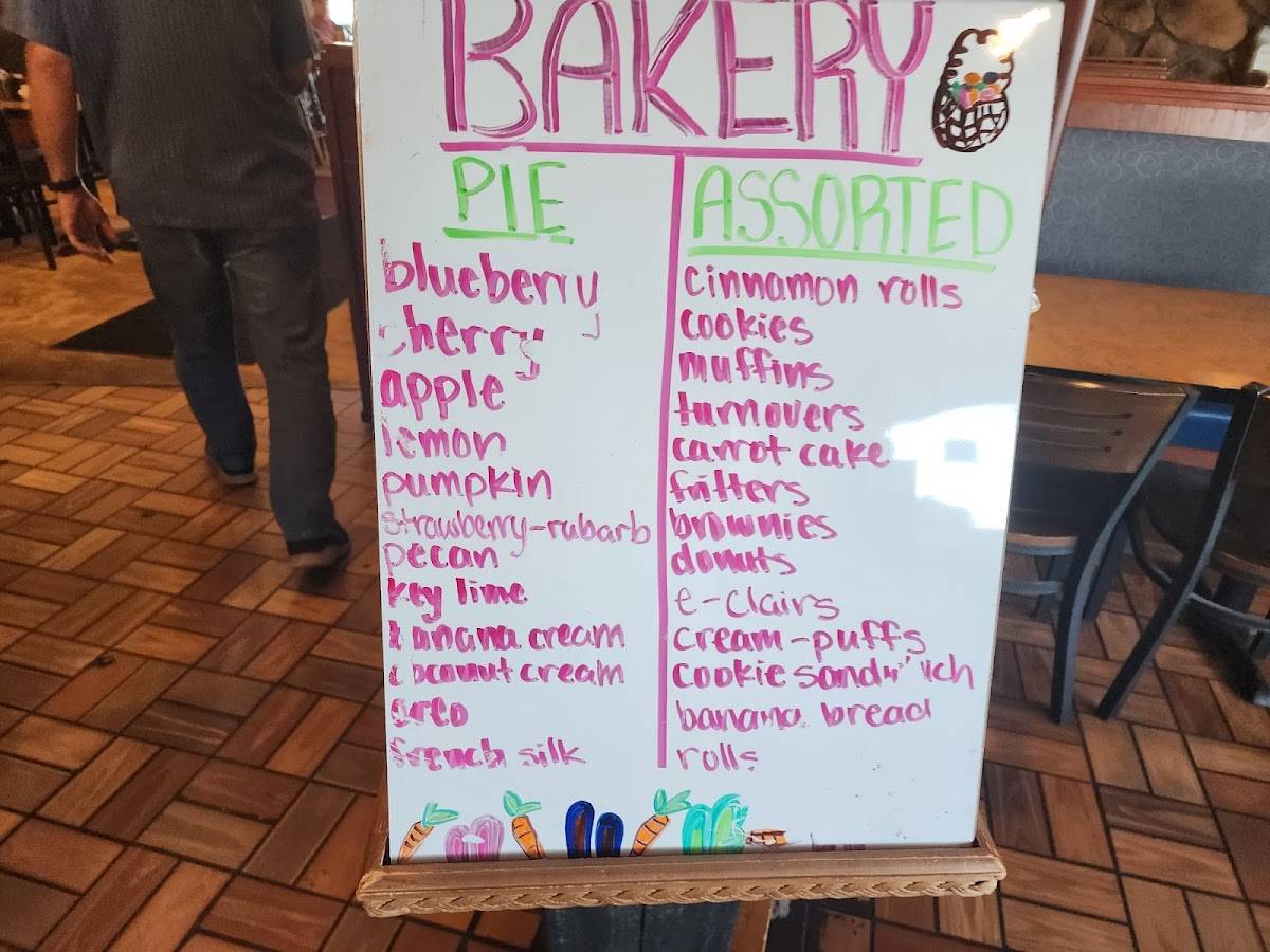 Menu at Mauston Park Oasis Restaurant, Mauston, Gateway Ave