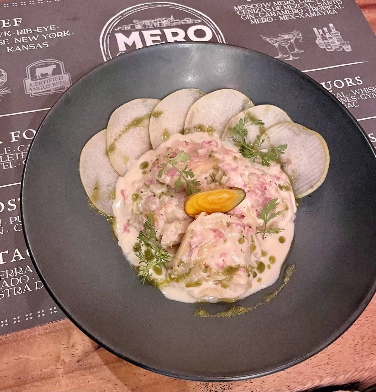 Carta de Mero Steakhouse and Drinks, Celaya