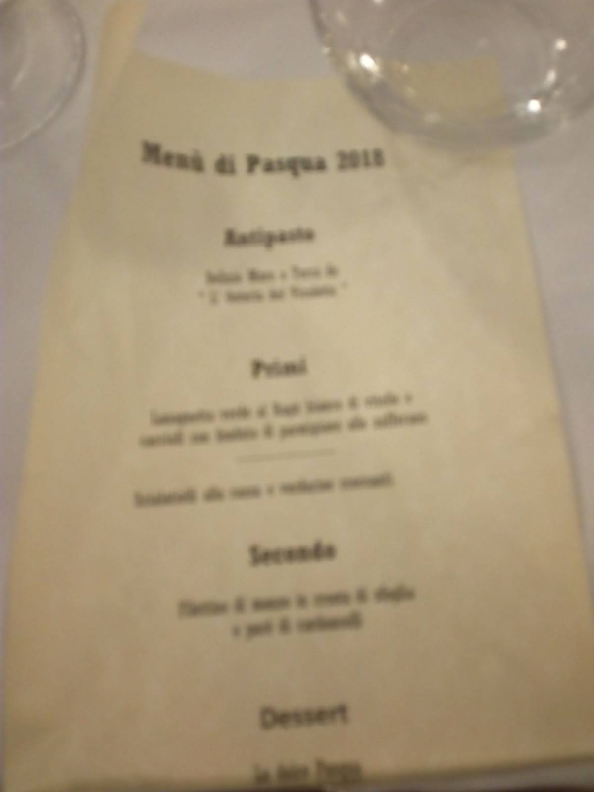 Menu da Osteria Del Vicoletto ristorante, Mesagne