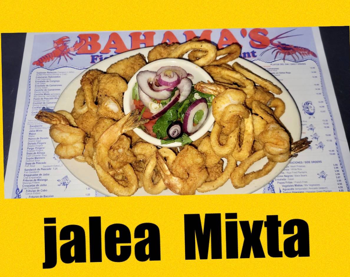Menu at Bahamas Fish Market & Restaurant, Miami