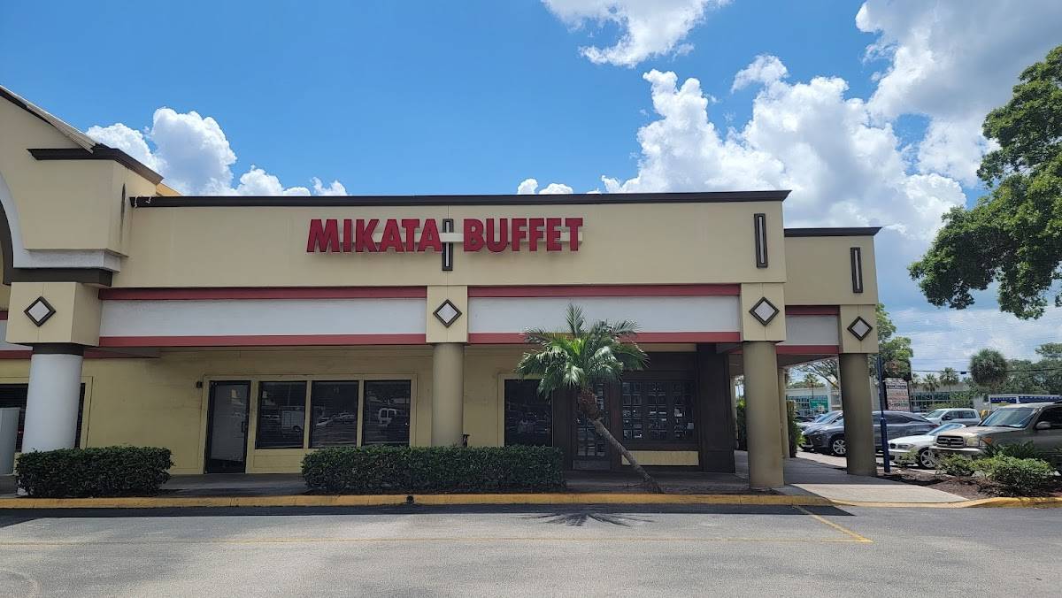 Menu at Mikata Buffet restaurant, Jensen Beach, NW Federal Hwy