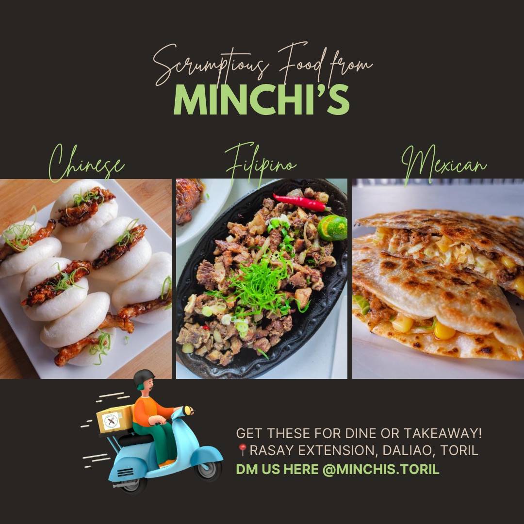 Menu at Minchi’s Food Station - Toril restaurant, Davao City