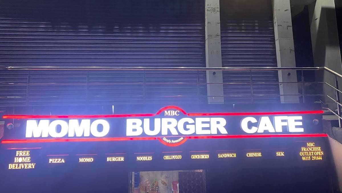 Menu at Momo Burger Cafe (MBC), Bihta