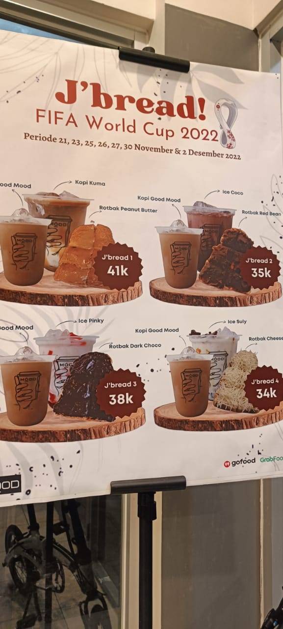 Menu at Mood Cafe - Citra Maja Raya, Indonesia