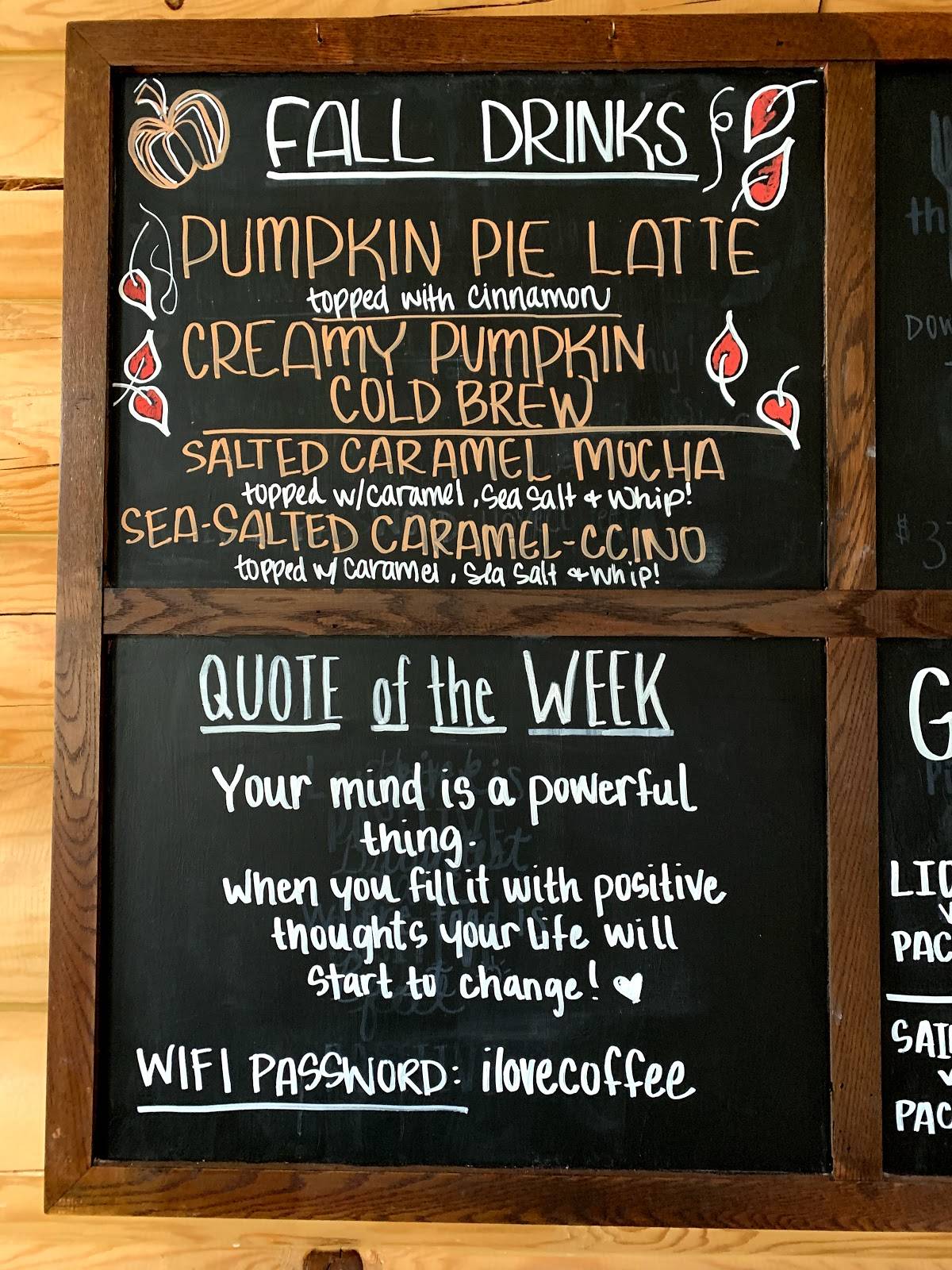 Menu at Moose Jackson Cafe, Iron Mountain