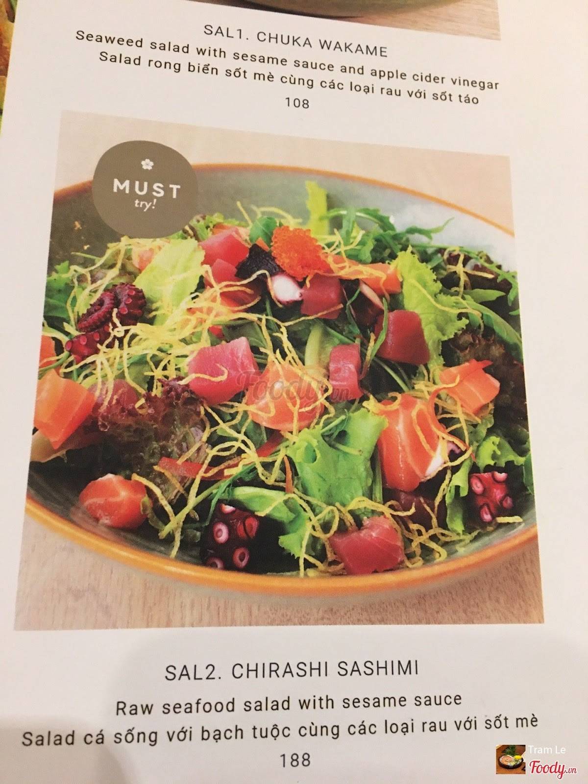 Carta del restaurante Morico Vincom Center Đồng Khởi, Ciudad Ho Chi ...