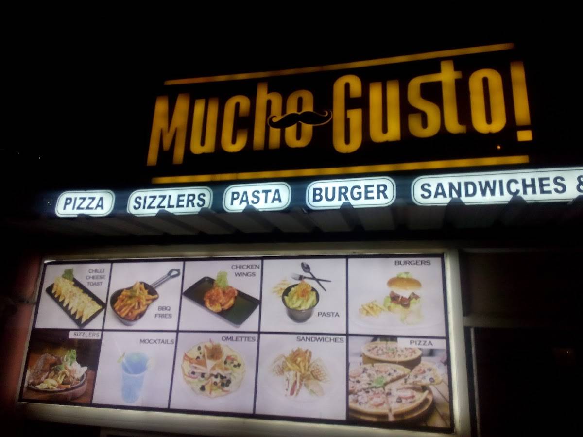 Menu at Mucho Gusto, Hyderabad