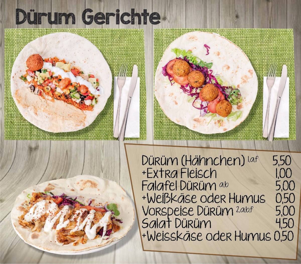 Menu at Restaurant Best Döner & Falafel, Munich