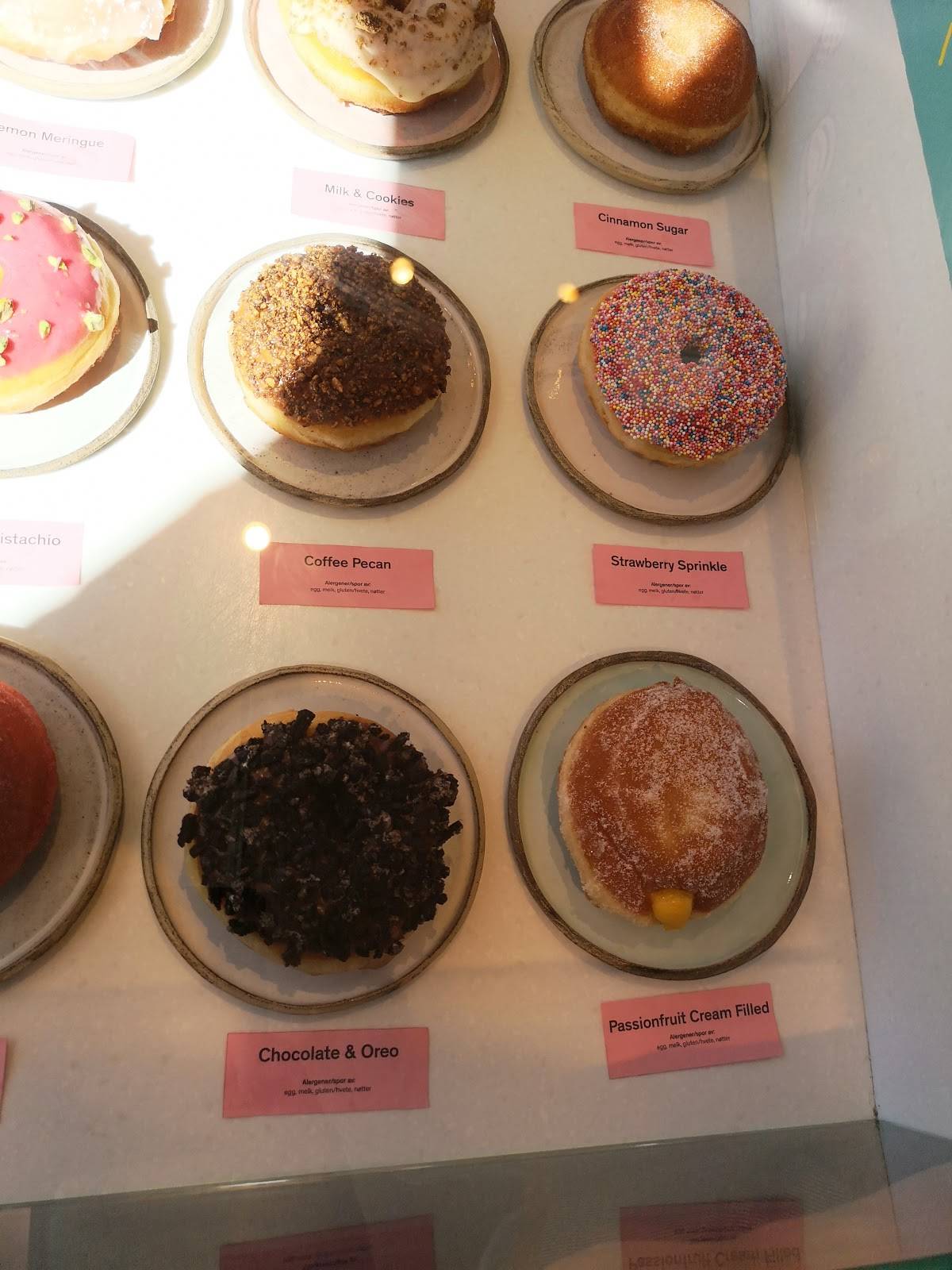 Menu at My ugly baby cafe, Oslo, Youngs gate 9