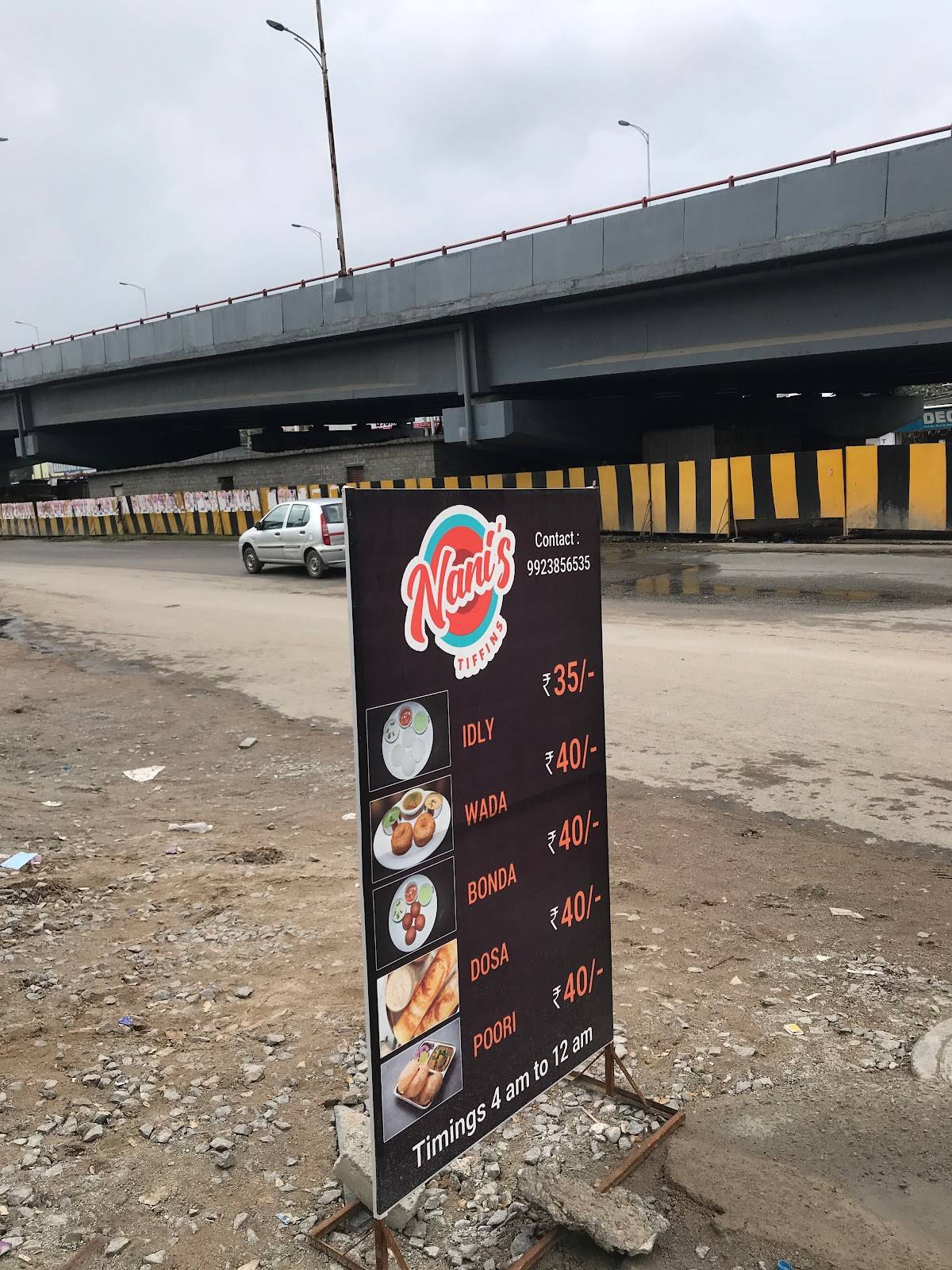Menu at Nani's Tiffins, Hyderabad, URBAN JUNCTION