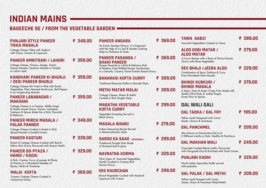 Menu at Namaste Chef by Asian Wok and Grill, Nashik