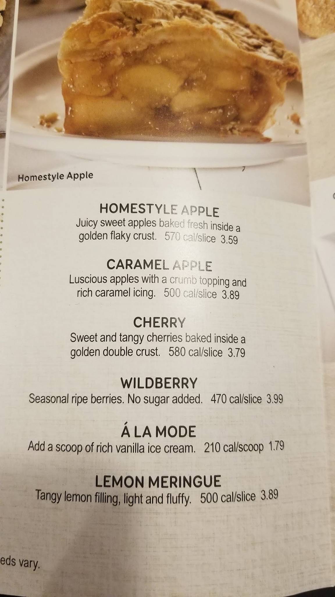 Menu at Perkins Restaurant & Bakery, Newton