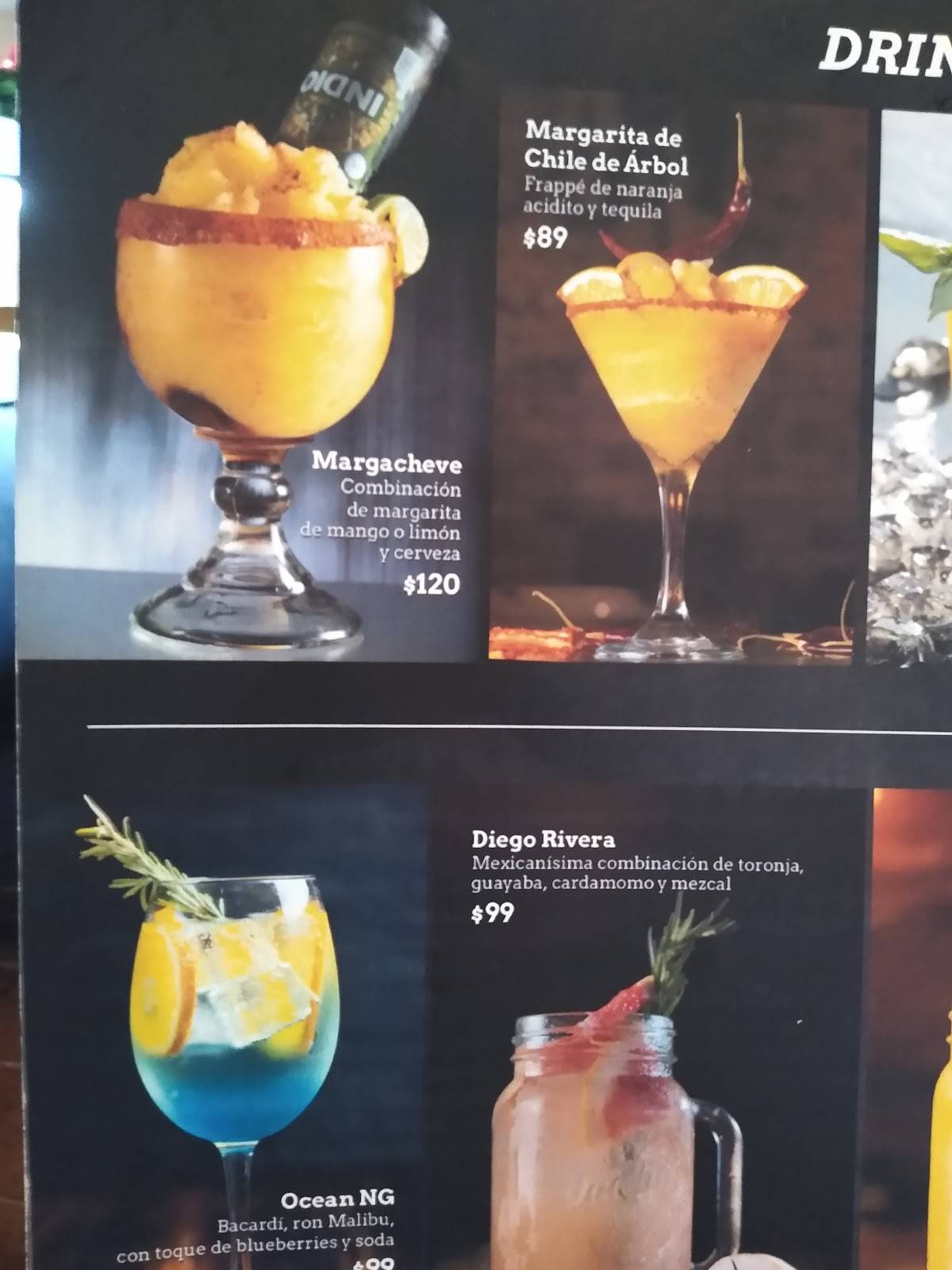 Carta del restaurante Noreste Grill, Apodaca, Plaza Sendero